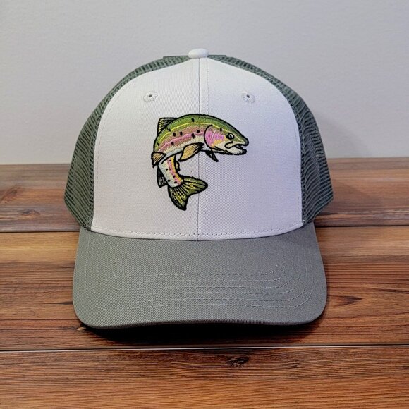 Life Is Good | Accessories | Life Is Good Rainbow Trout Fish Trucker ...